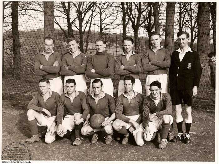 Mitcheldean Football Club c 1950