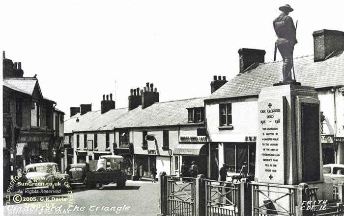 The Triangle at Cinderford, Gloucestershire