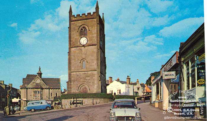 Coleford Clocktower and old Town Hall