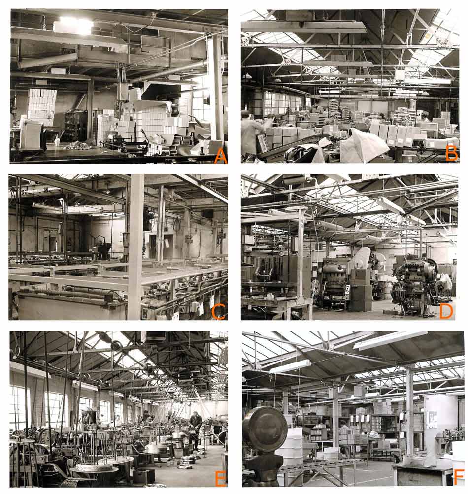 Some photos of the inside of the Scovill factory Whitecroft ...