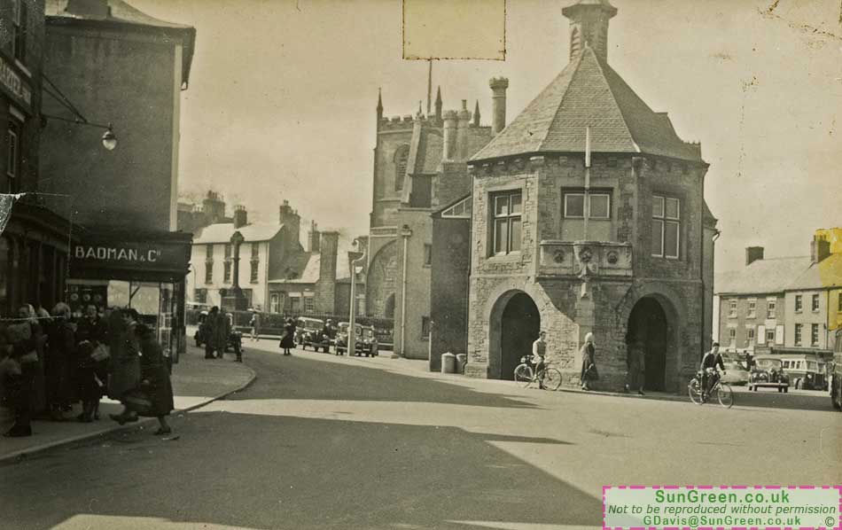 Coleford Town Hall in the 1950s